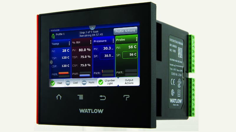 Watlow® Introduces Batch Processing for F4T Integrated Controller and ...
