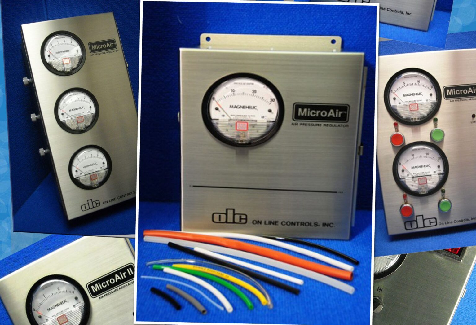 Air Pressure Regulators and Controllers for Medical Tubing