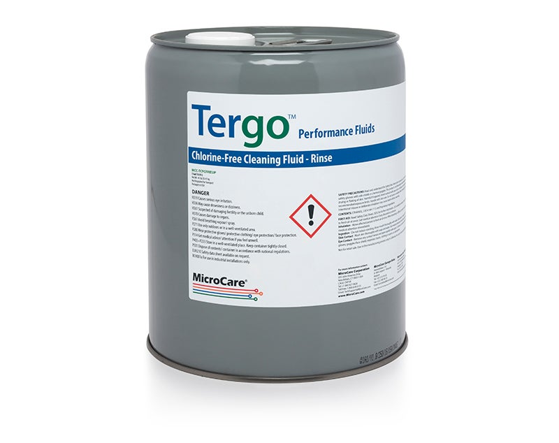 Tergo Chlorine-Free Cleaning Fluid - Medical Device Network