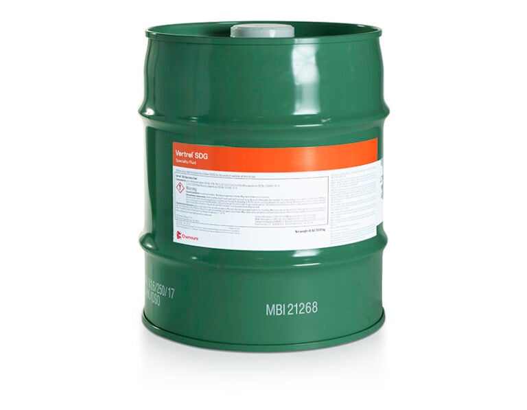 Vertrel SDG Degreasing Fluid - Medical Device Network