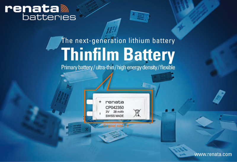 Thin-Film-Batteries: Extremely Flexible and Smart - Medical Device Network